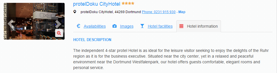 Hotel information 5