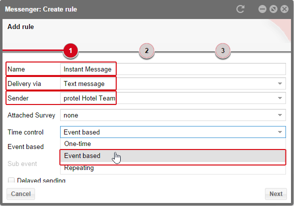 Transmitting messages