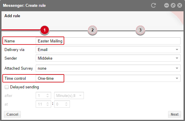 Transmitting messages